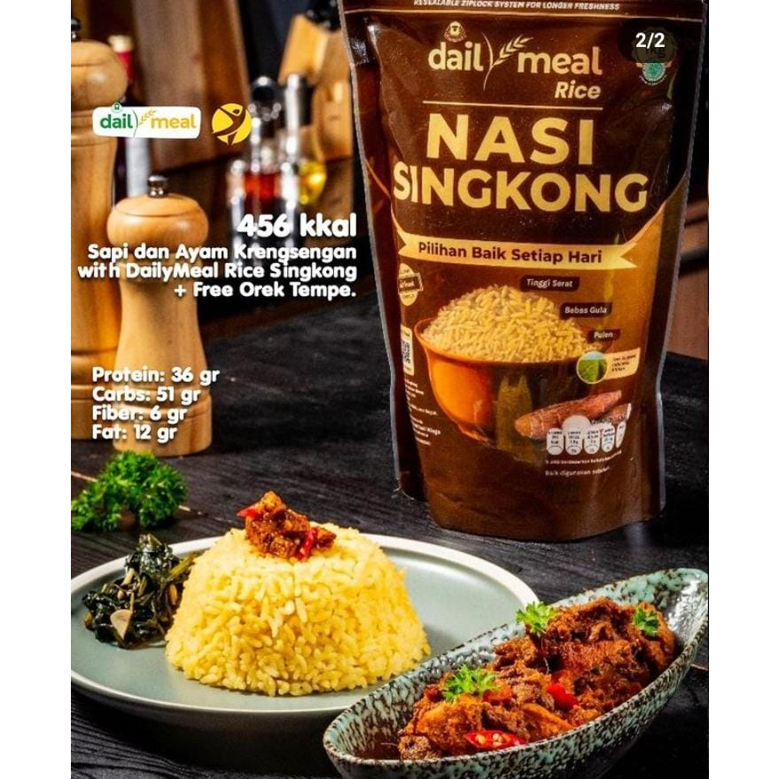 Jual Daily Meal Rice Nasi Singkong / Nasi Jagung 1 Kg | Shopee Indonesia