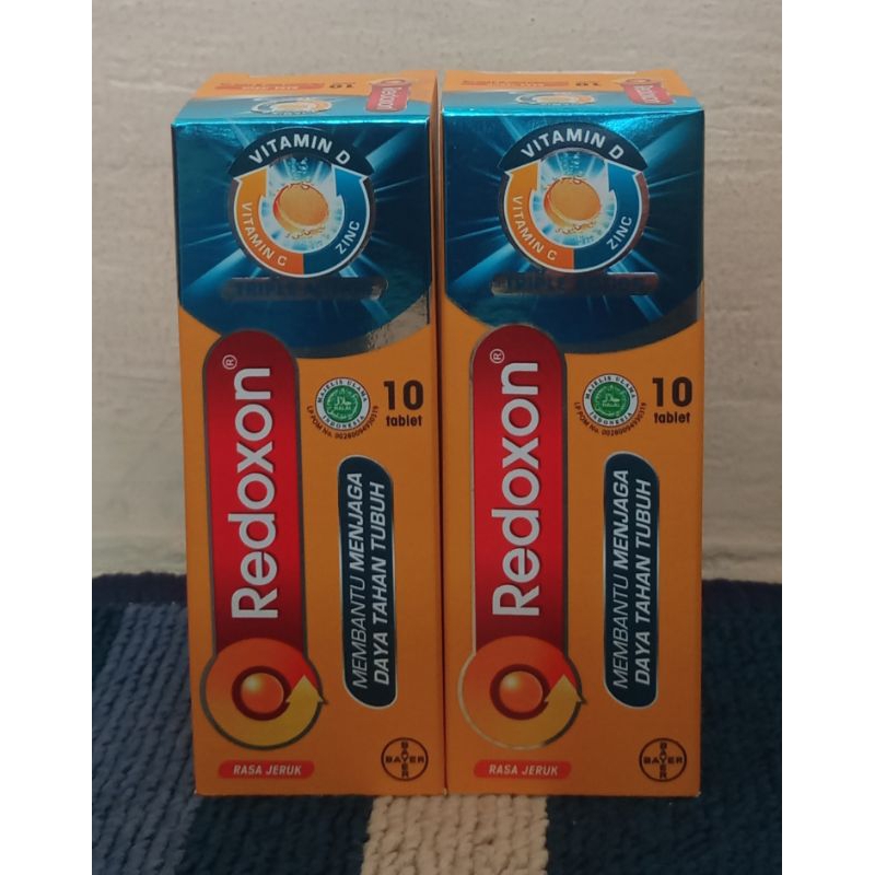 Jual Redoxon Triple Action Rasa Jeruk Tube isi 10 Tablet Effervescent ...
