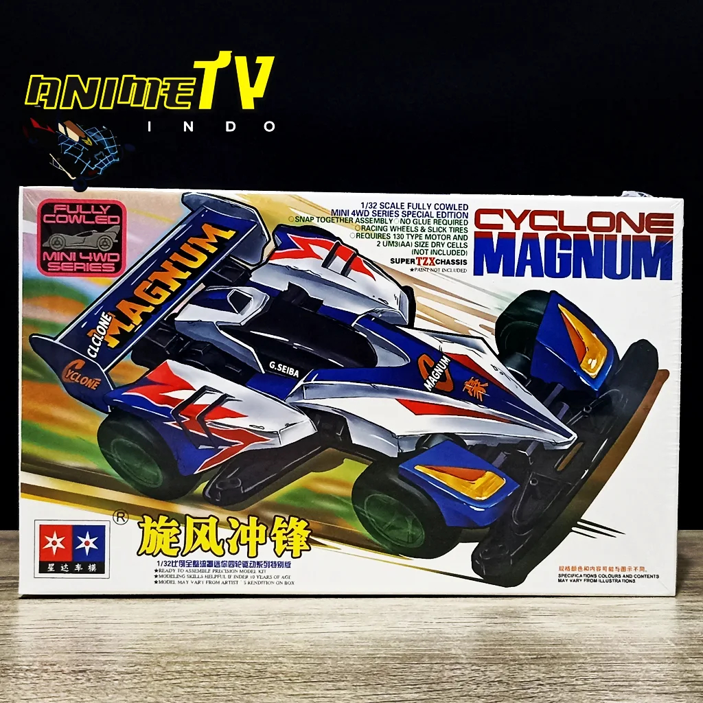 Jual Rep Tamiya Mini 4wd Cyclone Magnum Merk Daxing Super TZX Chassis ...