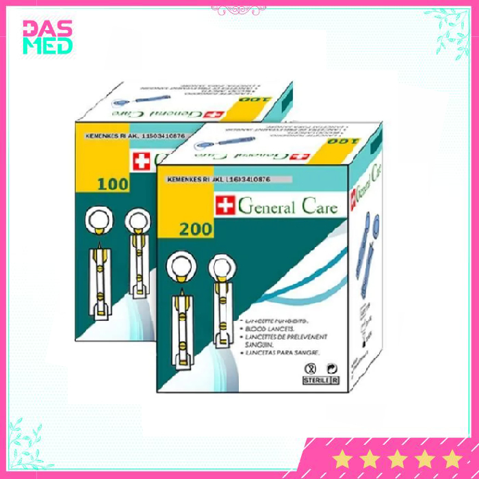 Jual Lanset General Care / Lanset Cek Darah / Jarum | Shopee Indonesia