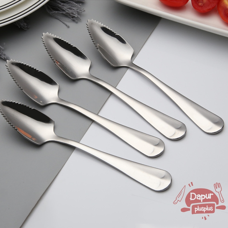 Jual Sendok Dessert Cake Buah Puding Model Sekop Gerigi | Sendok Kue ...