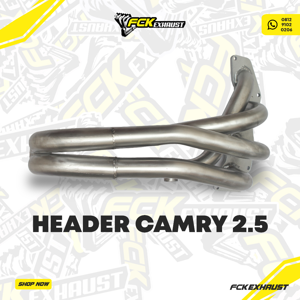 Jual Header Camry 2.5 421 FCK Exhaust | Knalpot Mobil Racing | Shopee ...