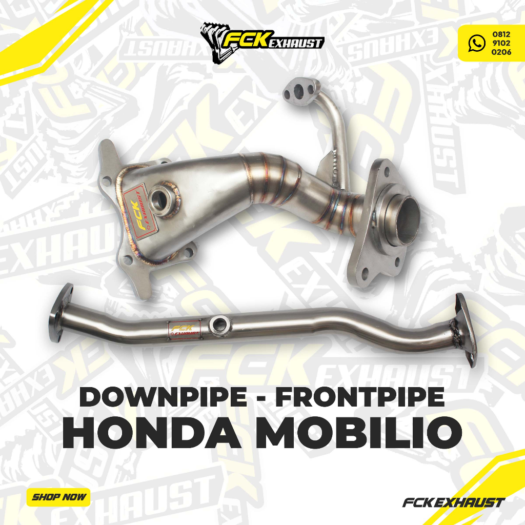 Jual Downpipe Frontpipe Mobilio FCK Exhaust | Knalpot Mobil Racing ...