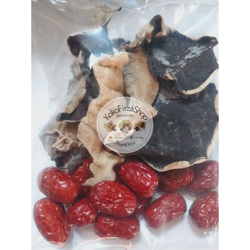 Jual Jamur Kuping Hitam Putih + Angco ( Resep Jantung koroner Coronary ...