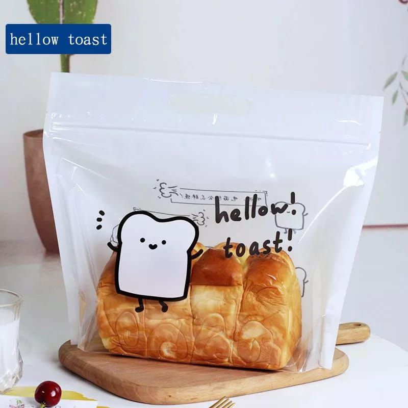 Jual Plastik Roti Tawar Putih 32 x 27 cm / Bag Bread Toast / Plastik ...