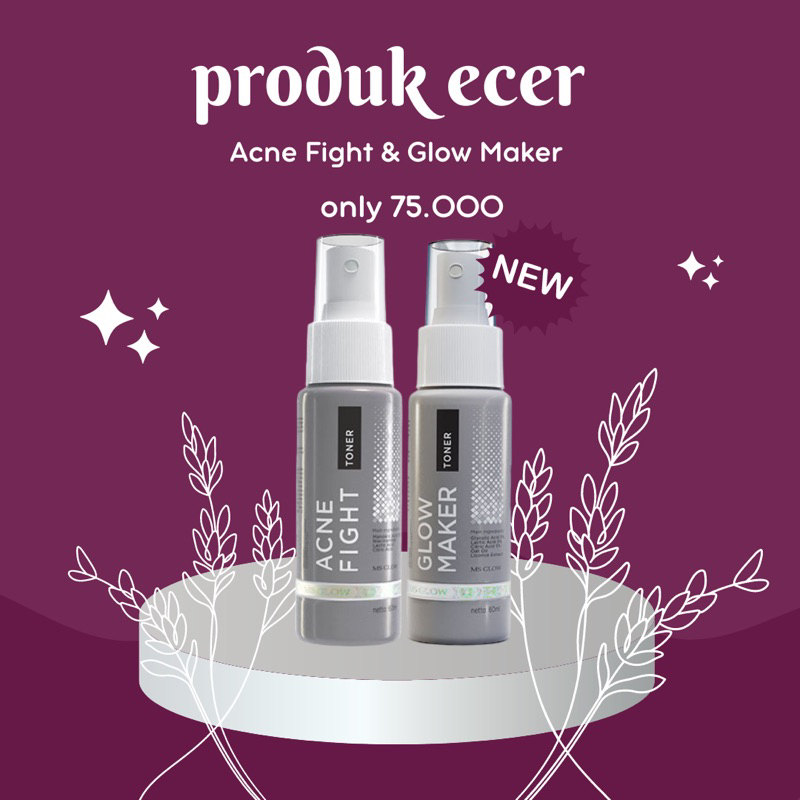 Jual Ecer Toner Ms Glow ORIGINAL (new paging) | Shopee Indonesia Jual Ecer Toner Ms Glow ORIGINAL (new paging) | Shopee Indonesia