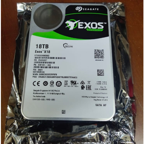 Jual Hard disk Seagate Exos 18TB | HDD Seagate Exos PI 18TB Garansi 1 ...