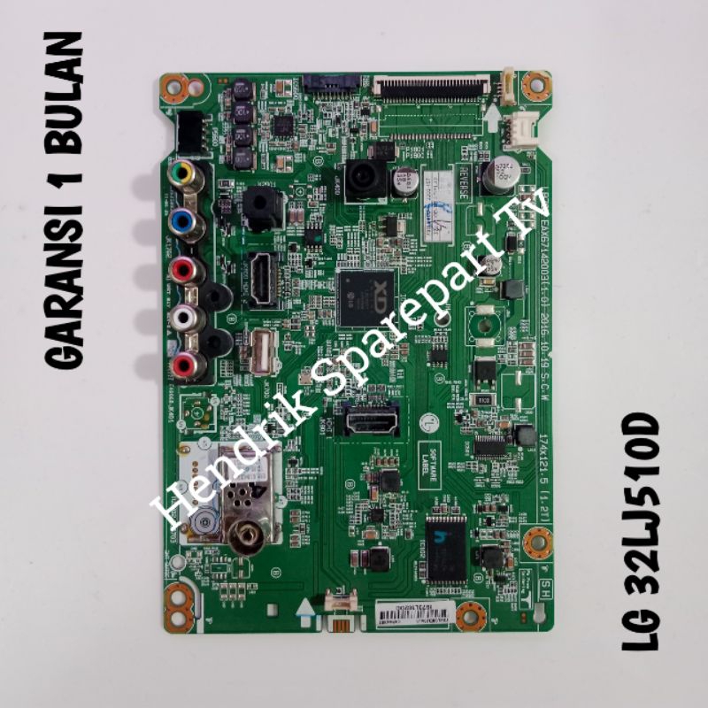 Jual MAINBOARD - MESIN TV - MOBO - MOTHERBOARD - MB TV LG 32LJ510 | Shopee Indonesia