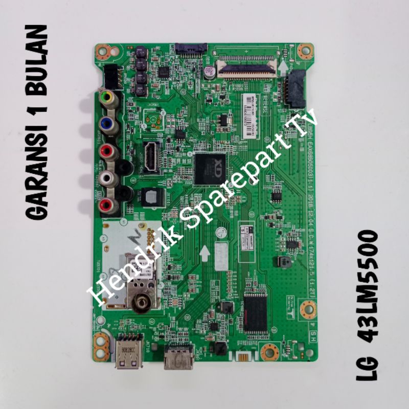 Jual MAINBOARD - MESIN TV - MOBO - MOTHERBOARD - MB TV LG 43LM5500 | Shopee Indonesia