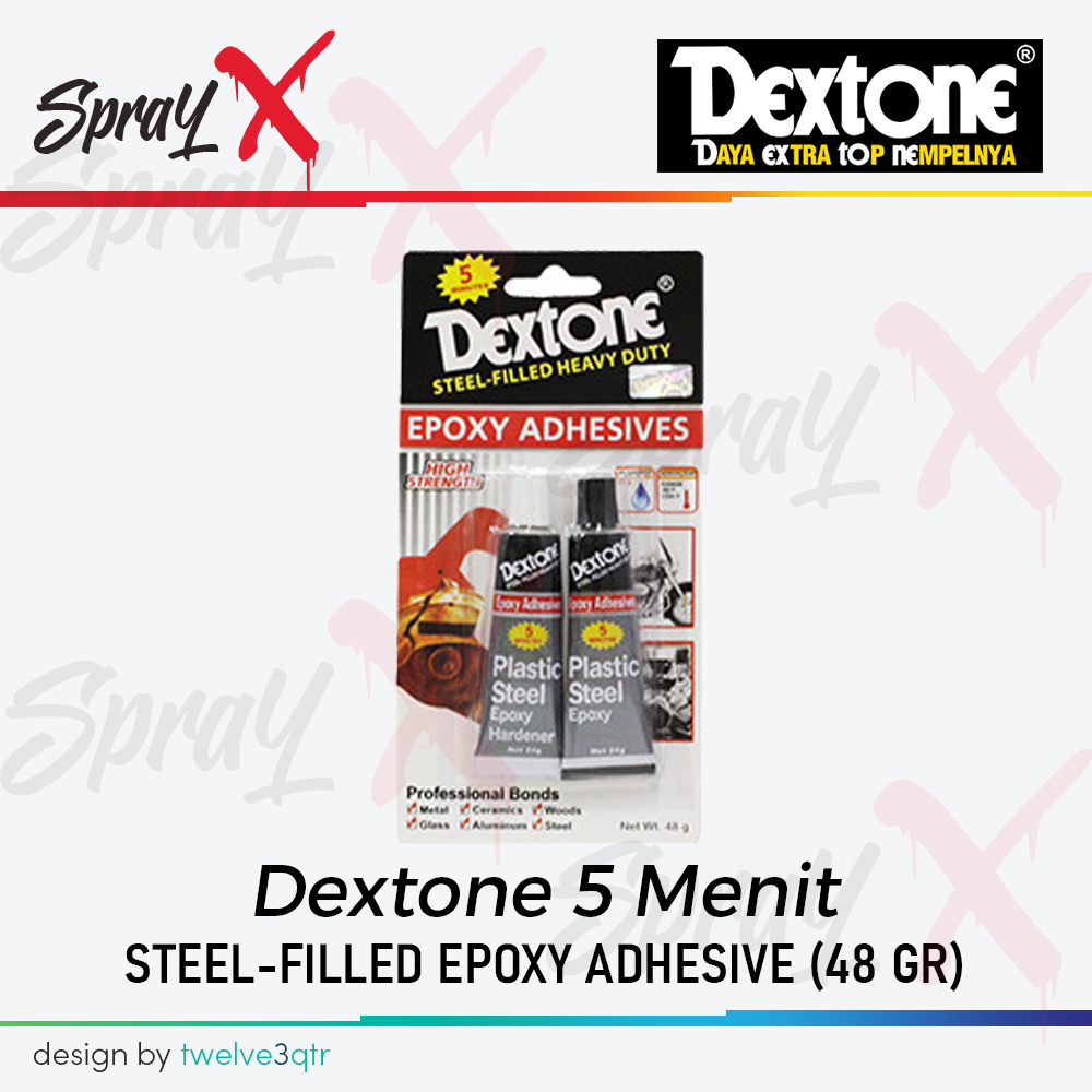 Jual DEXTONE EPOXY ADHESIVES 48 GRAM / LEM DUATON / LEM DEXTONE / LEM ...