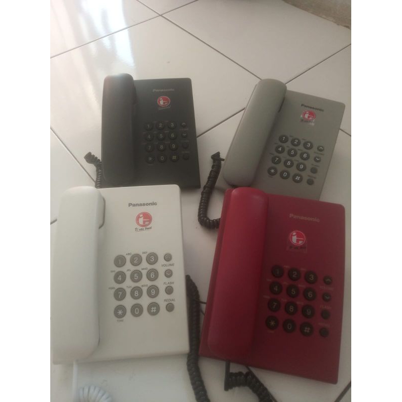 Jual Telepon rumah & kantor indihome panasonic kx-Ts505 second | Shopee Indonesia