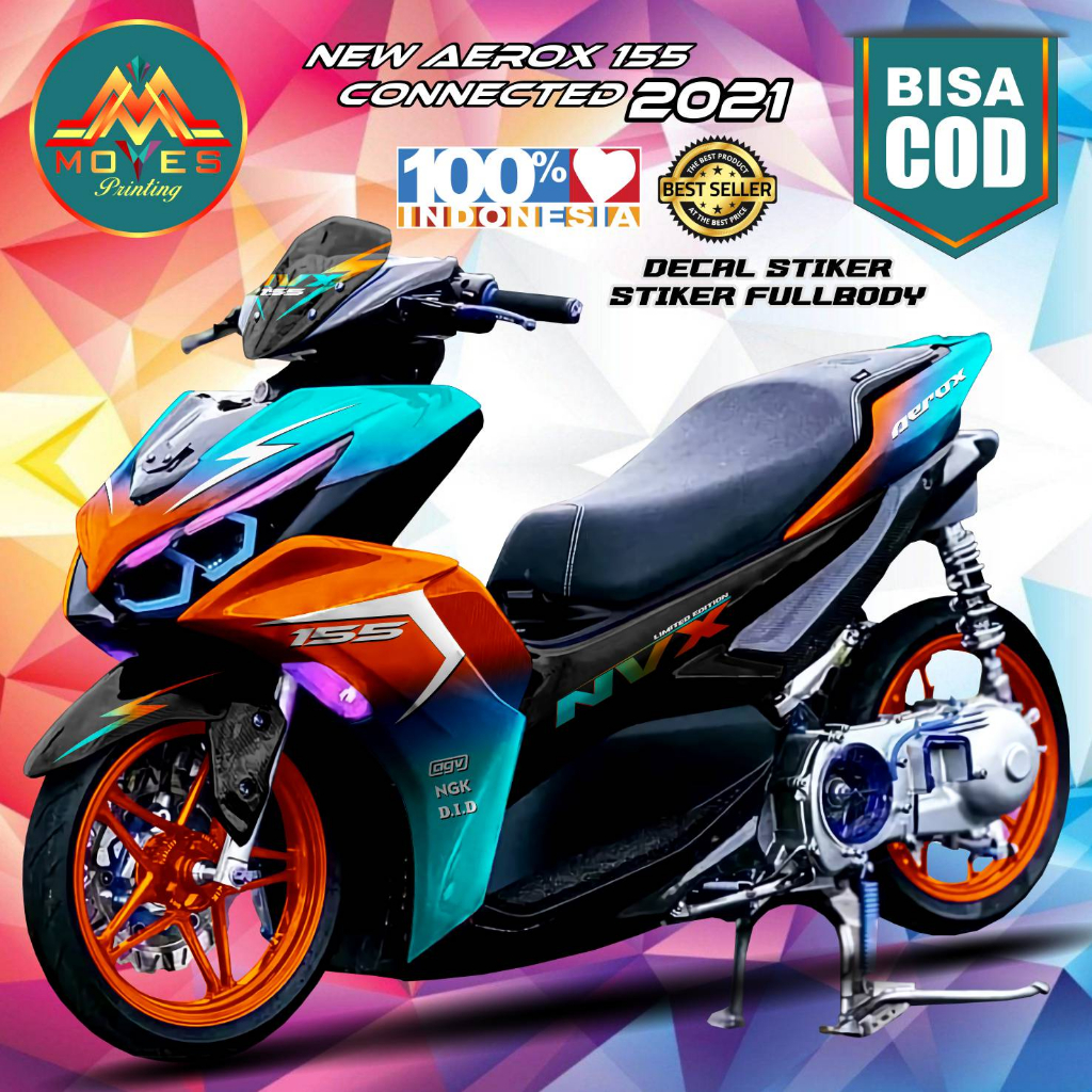 Jual TERBARU. Decal Sticker Variasi Fullbody All New Aerox 155 ...