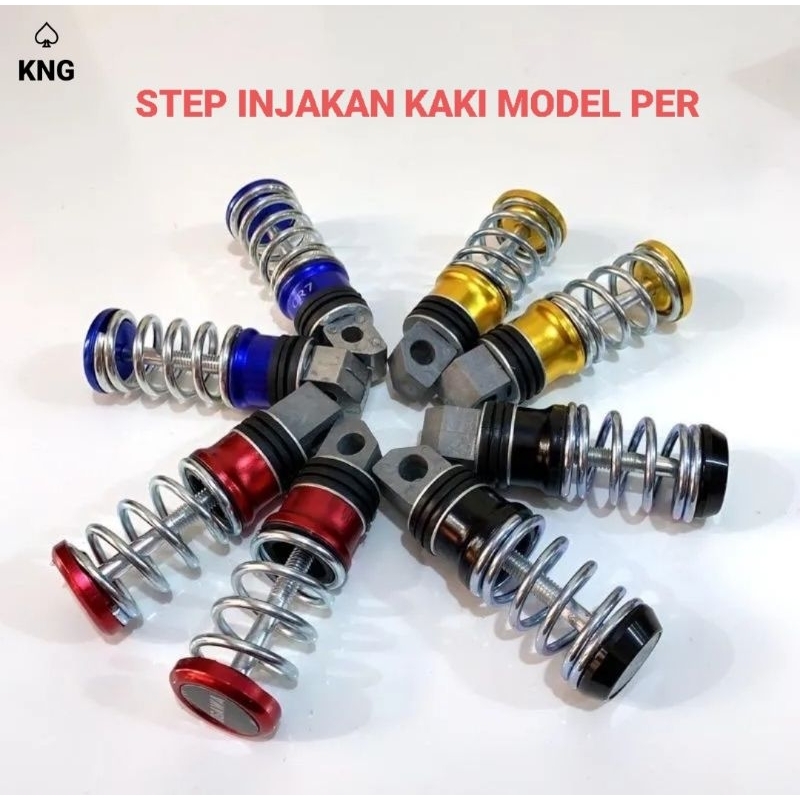 Jual Step Injakan Kaki Belakang Sepeda Motor Universal - Footstep Motor ...
