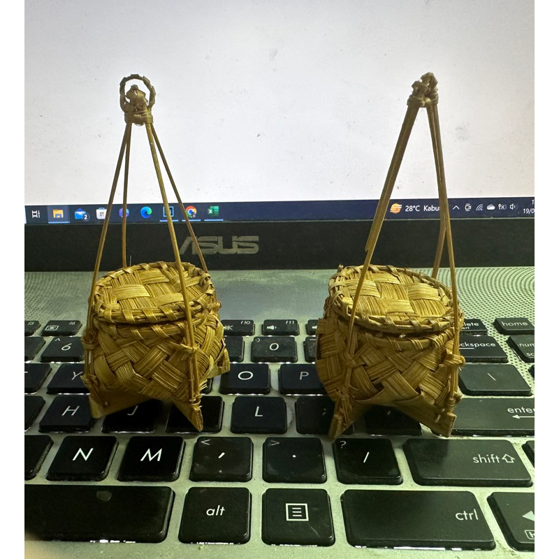 Jual miniatur pikulan rotan | Shopee Indonesia
