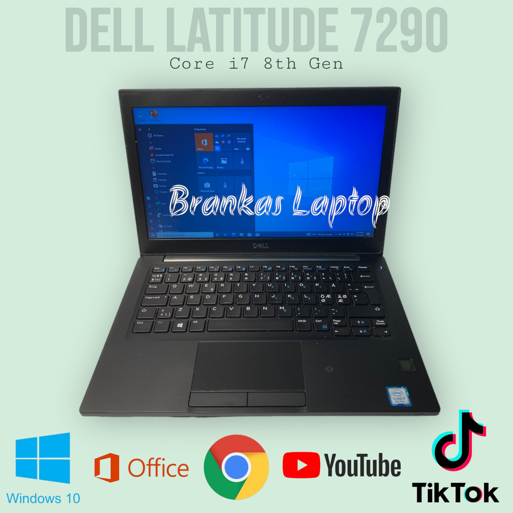 Jual Dell Latitude 7290 Core i5/i7 8th Gen | Win 10 Ori| Mantul Juragan ...