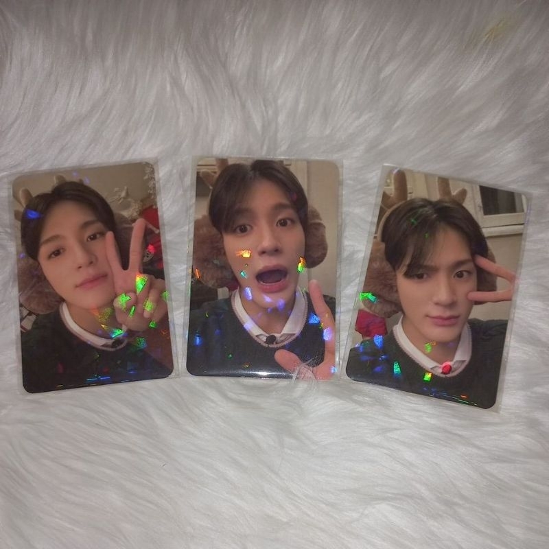 Jual PC Photocard Jeno Pink Christmas NCT Dream | Shopee Indonesia