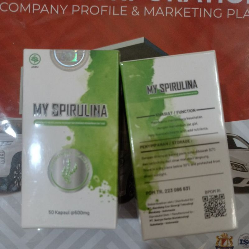 Jual mi Spirulina ( 50 capsule) | Shopee Indonesia