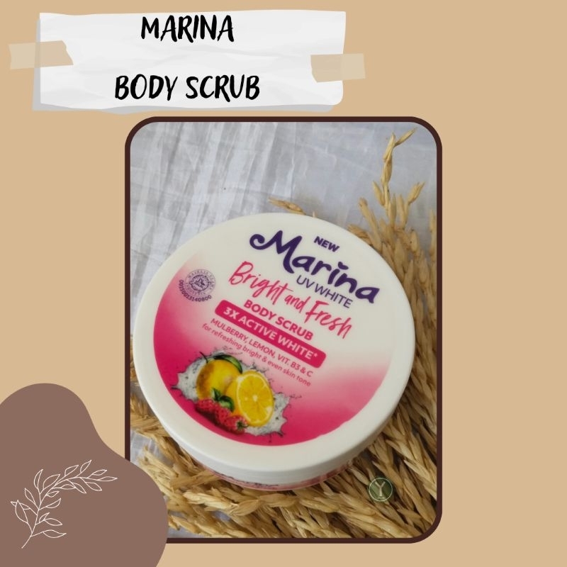 Jual LULUR MARINA BODY SCRUB 200ML | Shopee Indonesia