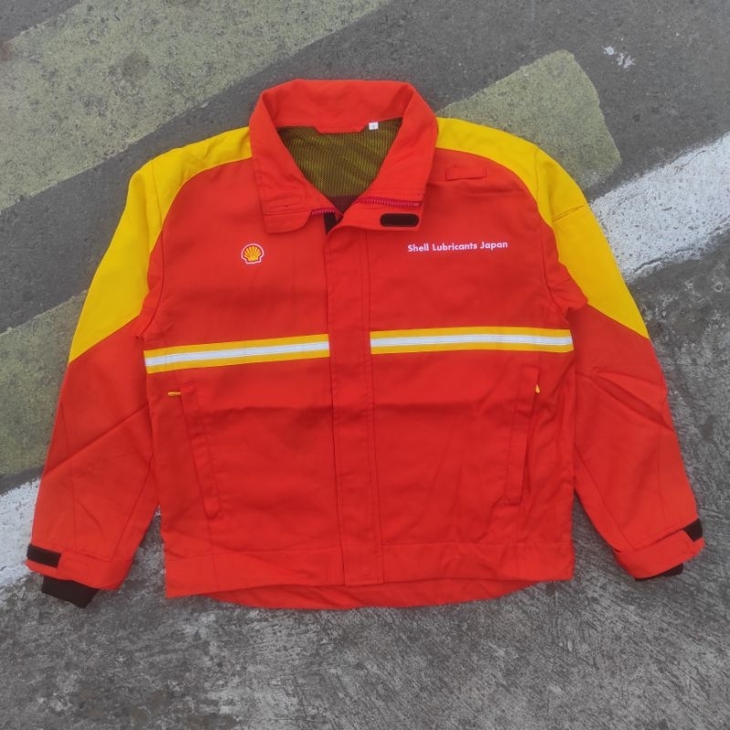 Jual JAKET SHELL OIL LUBRICANTS NASCAR FORMULA ONE F1 WEARPACK COVERALL ...
