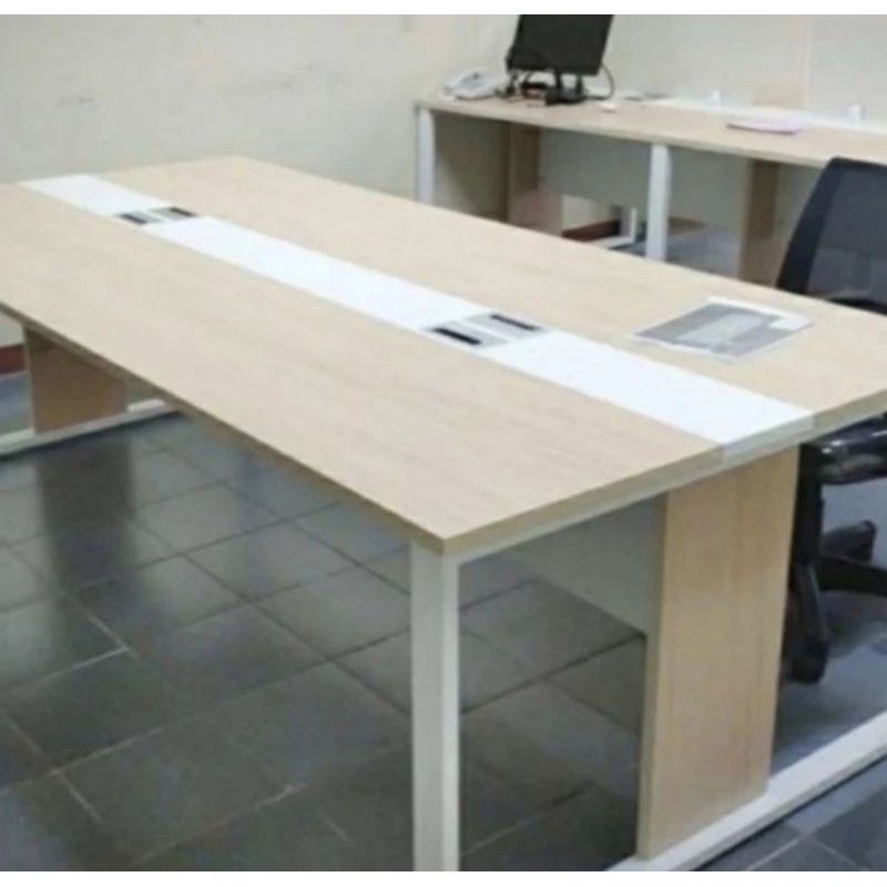 Jual meja meeting / meja rapat / meja kantor | Shopee Indonesia