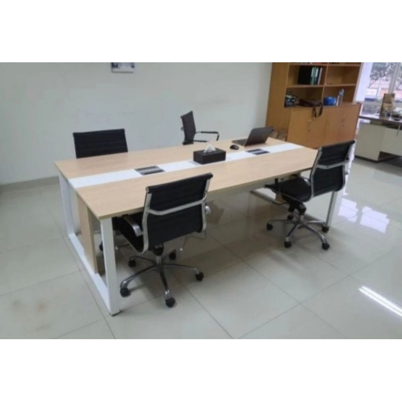Jual meja meeting / meja rapat / meja kantor | Shopee Indonesia