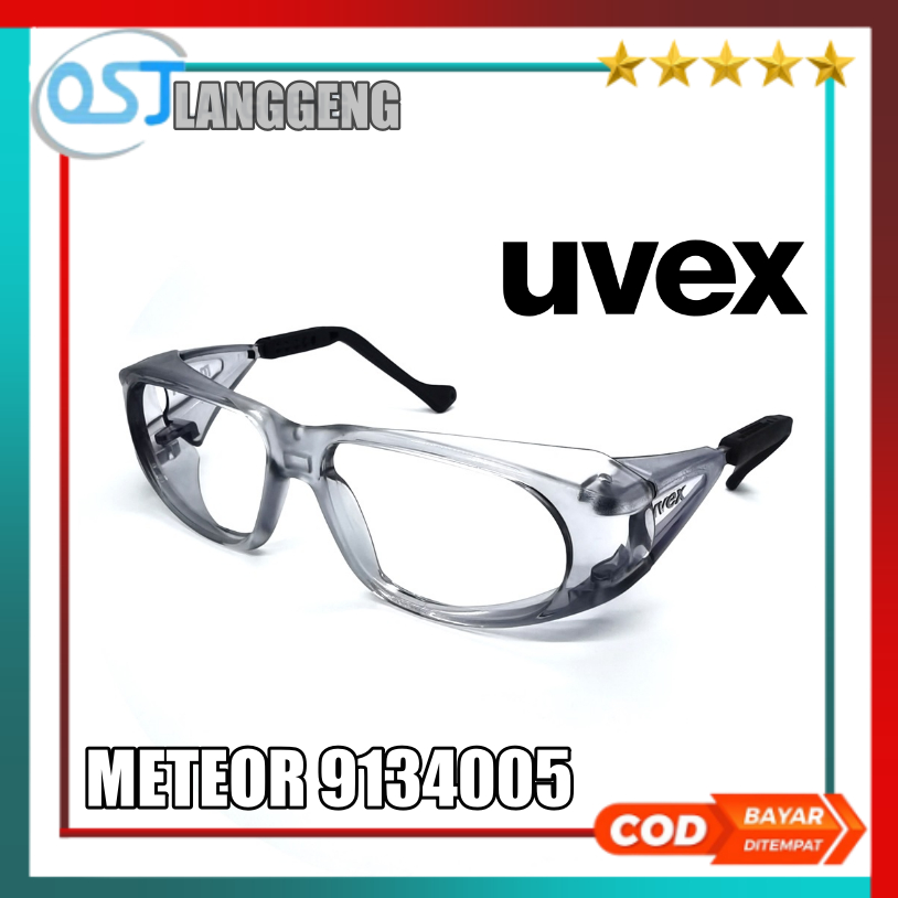 Jual UVEX Safety Eyewear Meteor 9134005 - Kacamata Safety UVEX Original | Shopee Indonesia