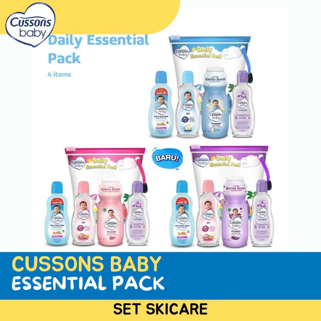 Jual CUSSONS ESSENTIAL PACK ISI 4 PCS DAN COMPLETE ESSENTIAL PACK ...