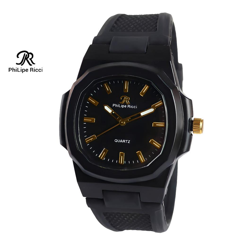 Jual PhiLipe Ricci Jam Tangan Pria Wanita Unisex Analog Strap Tali ...