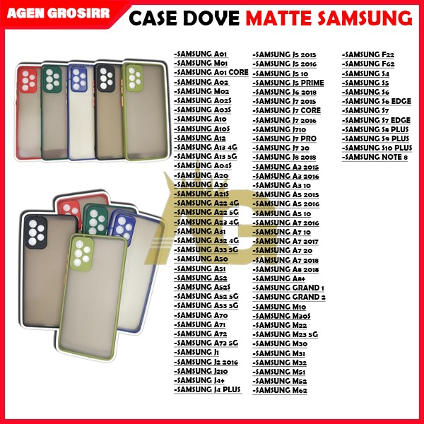 Jual AG -CASE MATTE SAMSUNG A3 2015 A5 2015 A7 2017 A8+ A3 2016 A5 2016 A7 2018 GRAND 1/2 M22 ...