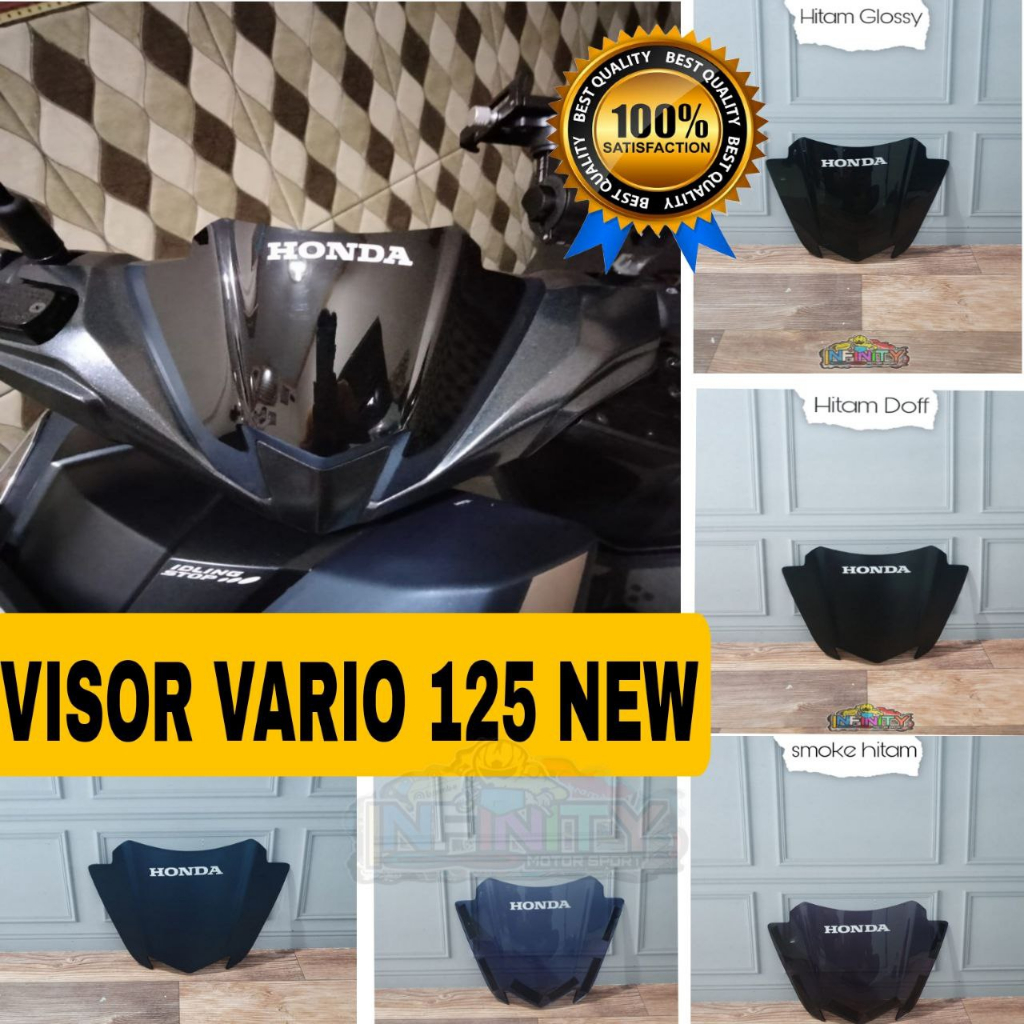 Jual VISOR VARIO 125 150 NEW 2022 2023 VISOR ALL NEW VARIO 150 125 CBS ...