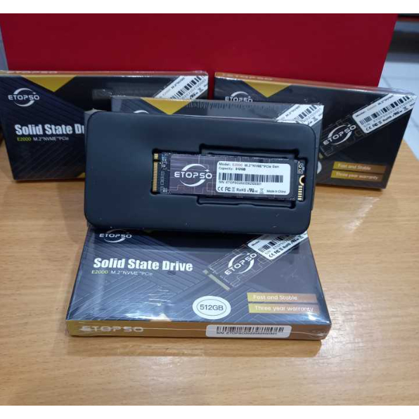 Jual SSD Nvme Etopso 128 256 512GB Garansi 3TH | Shopee Indonesia