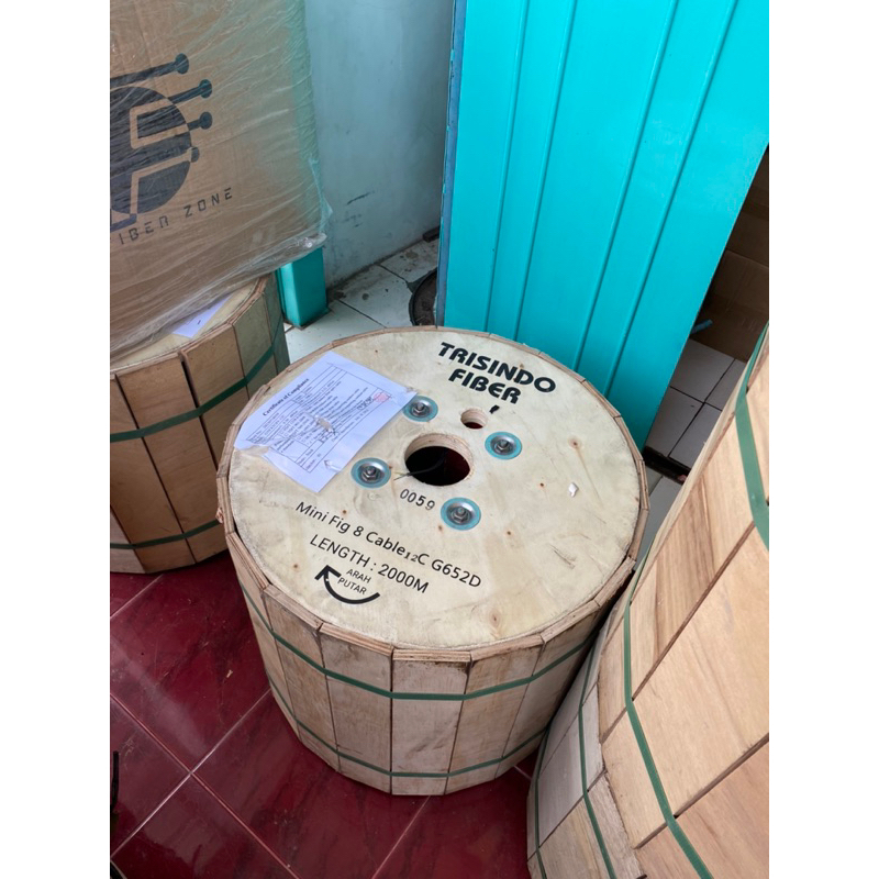 Jual KABEL FO 12 CORE FIG 8 PANJANG 2000 METER | Shopee Indonesia