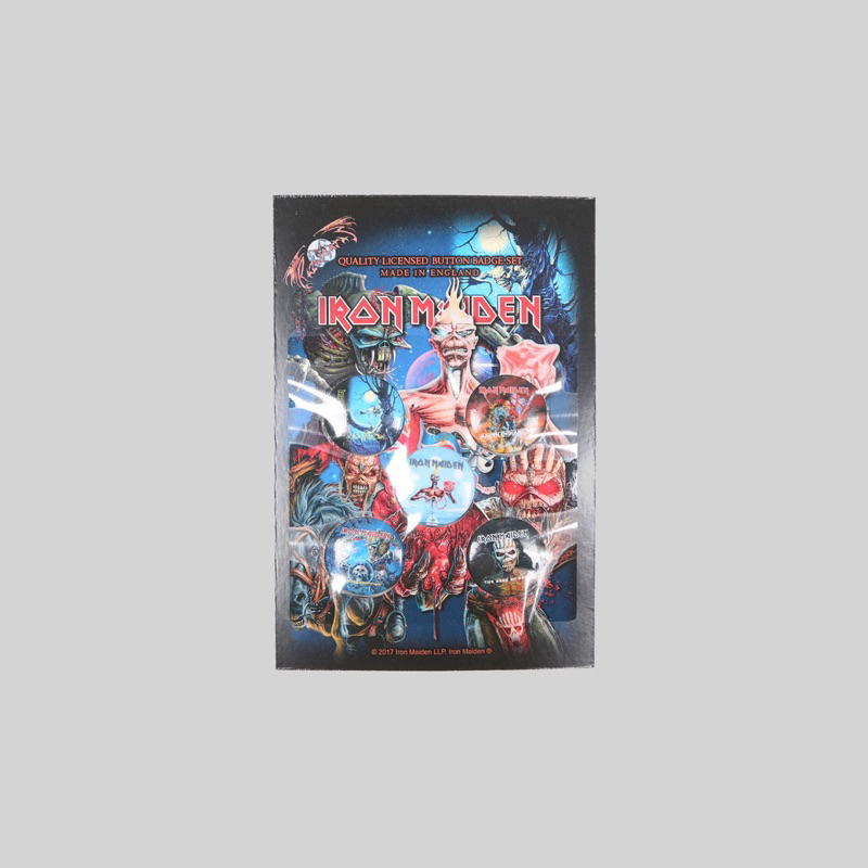 Jual BOTTOM BADGE IRON MAIDEN - LATER ALBUMS (ROCK MERCH) | Shopee ...