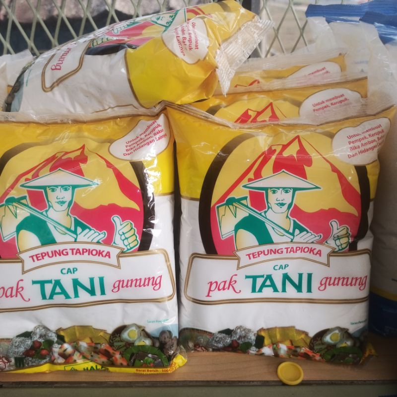 Jual tepung sagu cap pak tani 500 gram | Shopee Indonesia