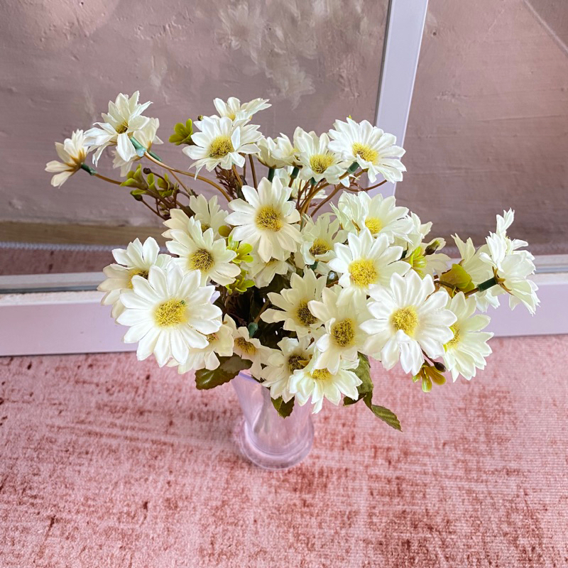 Jual BUNGA DAISY ARTIFICIAL ISI 6 TANGKAI | Shopee Indonesia