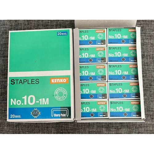 Jual PER 20 KOTAK KECIL KENKO ISI STAPLES NO 10 - 1M ANAK HEKTER PER ...