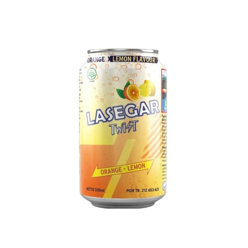 Jual lasegar twist minuman penyegar jeruk lemon 320ml | Shopee Indonesia