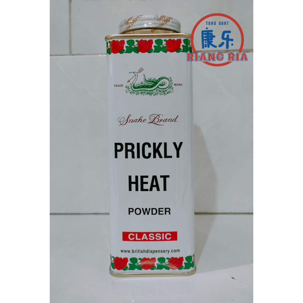 Jual PRICKLY HEAT POWDER CLASSIC 300 GR / BEDAK ULAR CLASSIC 300 GR ...