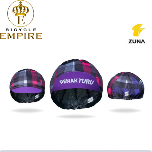 Jual Topi Gowes Zuna Unisex Penak Turu Purple Cycling Cap Bicycle ...