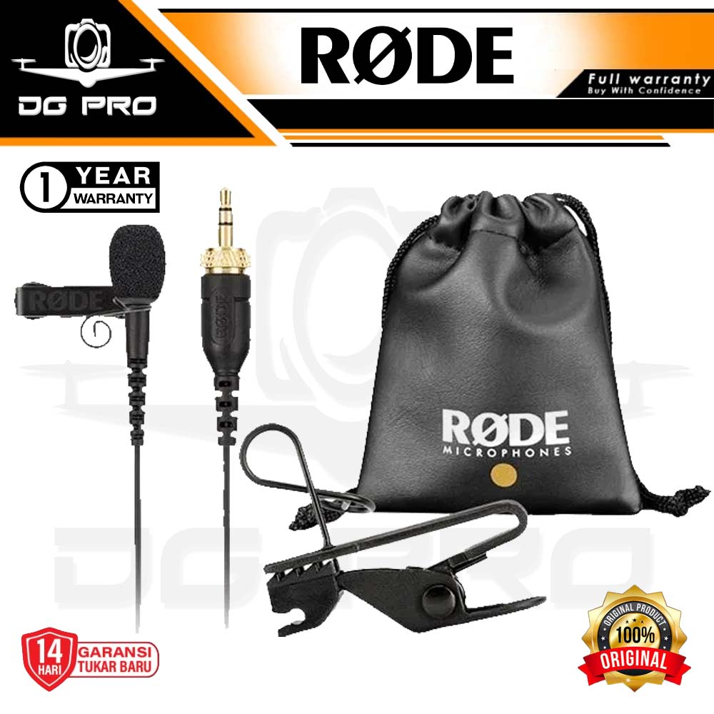 Jual Rode RODELink Lav Omni Lavalier Mic for RODE Link Systems ORIGINAL | Shopee Indonesia
