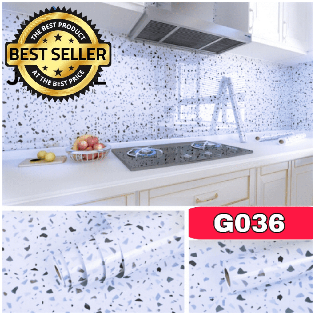 Jual Sticker Dapur, Wallpaper Dapur Motif Gambar Anti Air, Anti Minyak ...