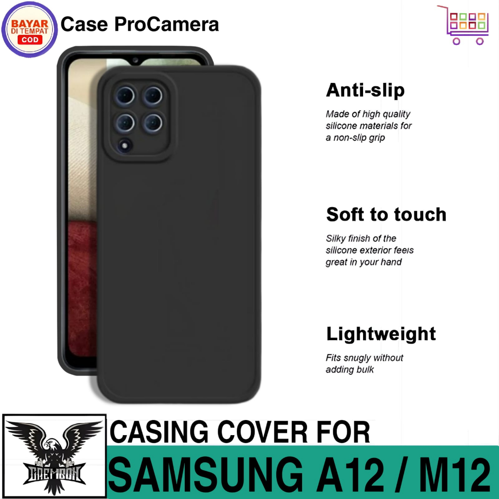 Jual CASE SAMSUNG GALAXY A12 M12 SOFT CASE LIQUID SILICONE SQUARE ...