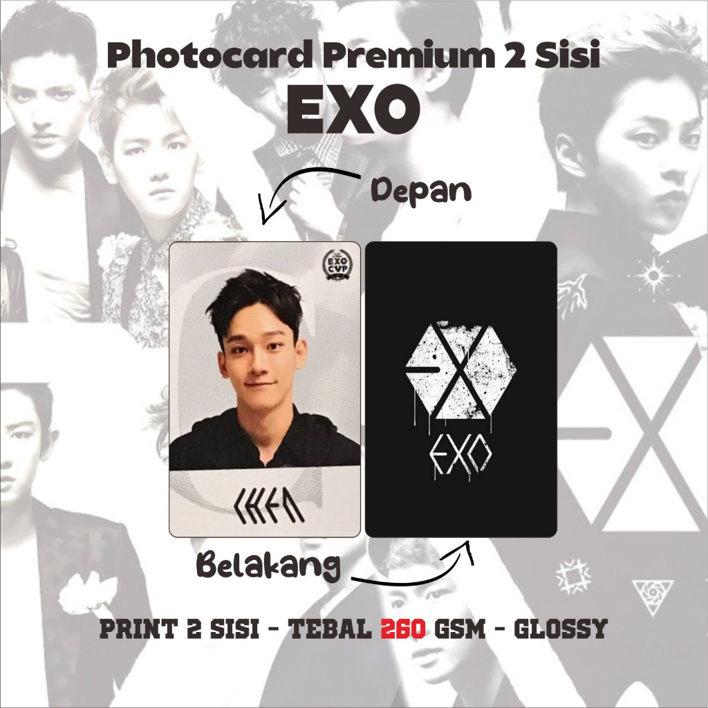 Jual Photocard EXO Photo Card Bisa Di Request Member | Shopee Indonesia