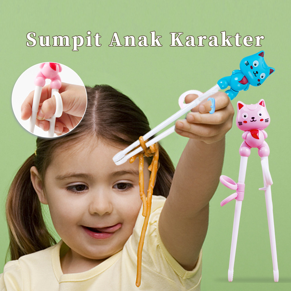 Jual AIKOKY Sumpit Latihan Anak Karakter / Training Chopstick / Alat ...