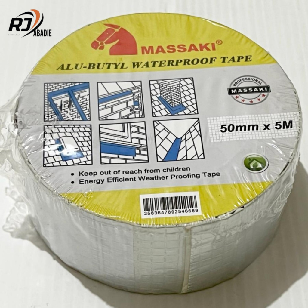 Jual Lakban Anti Bocor Lem Talang Selotip Isolasi Aluminium Waterproof ...