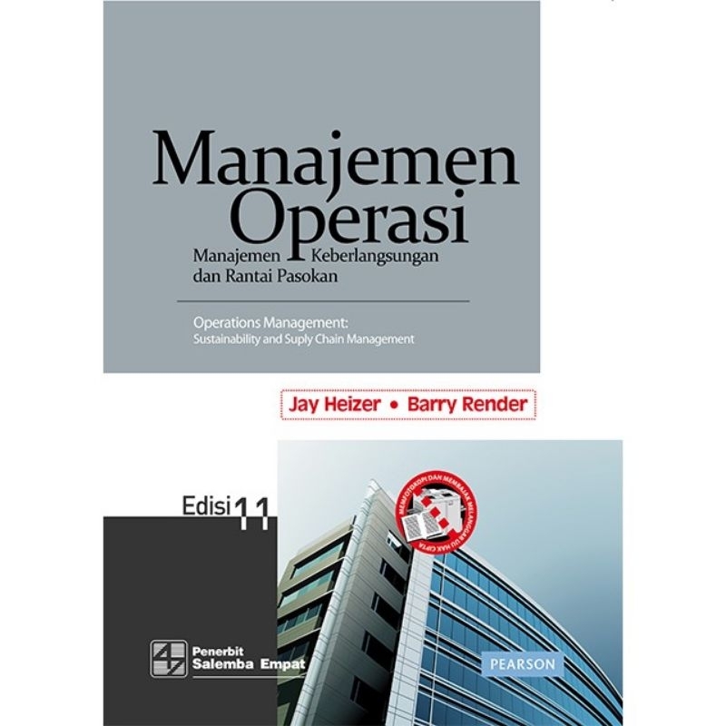Jual Manajamen Operasi Edisi 11 Full Bab - Jay Heizer, Barry Render | Shopee Indonesia