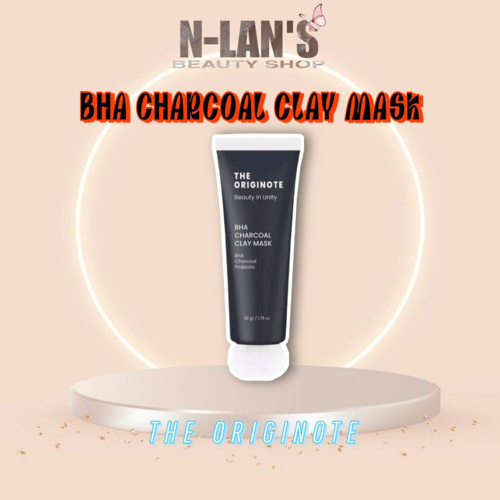 Jual The Originote BHA Charcoal Clay Mask 50g | Shopee Indonesia
