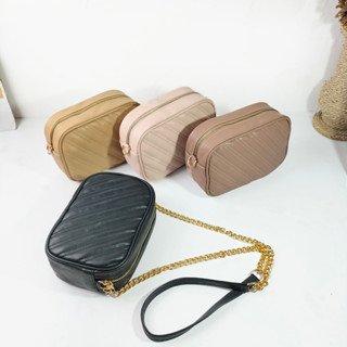 Jual Tas selempang wanita tali rantai shoulder bag cewek sling bag strap rante tali panjang ...