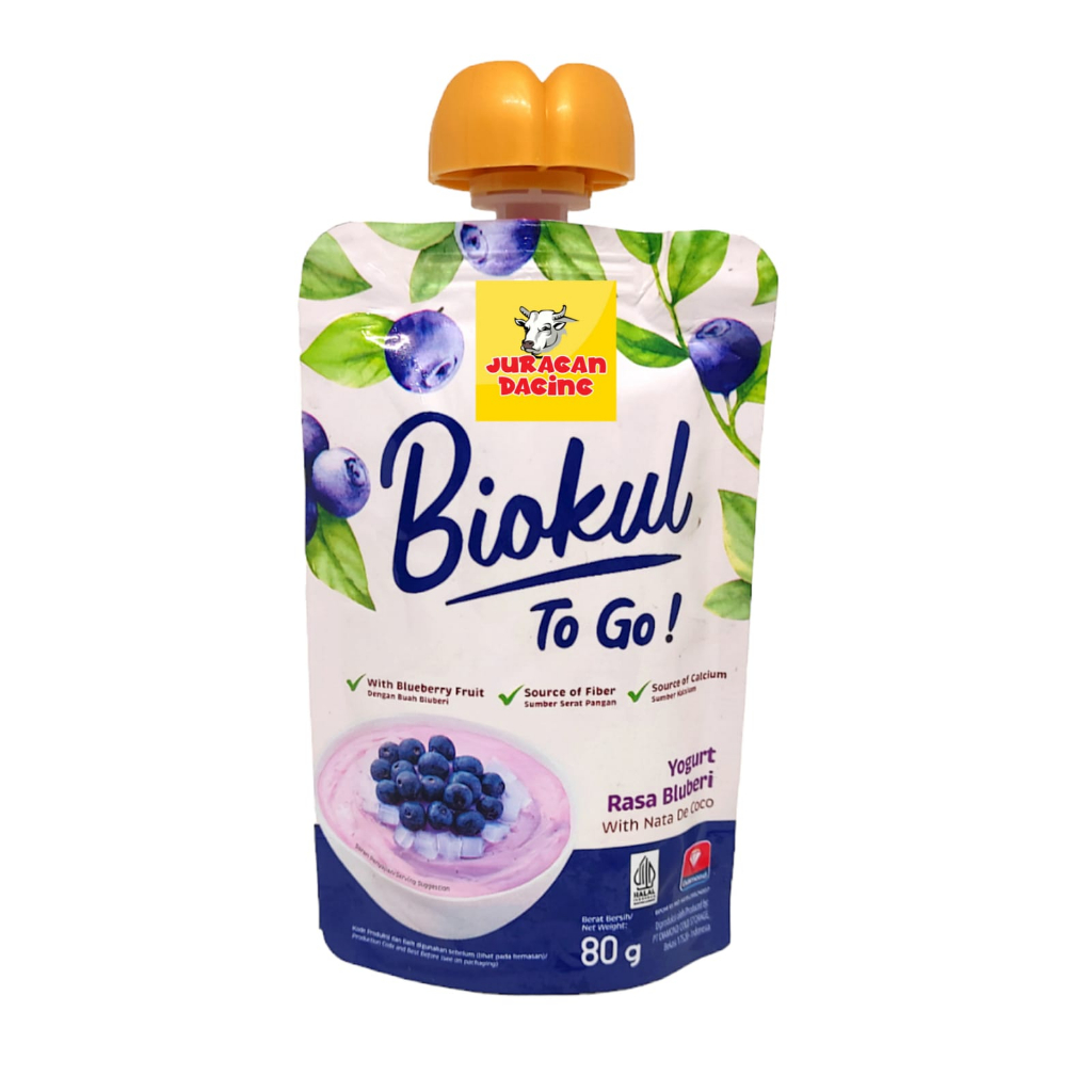Jual Diamond Biokul To Go Yogurt Bluberi With Nata De Coco 80gr ...