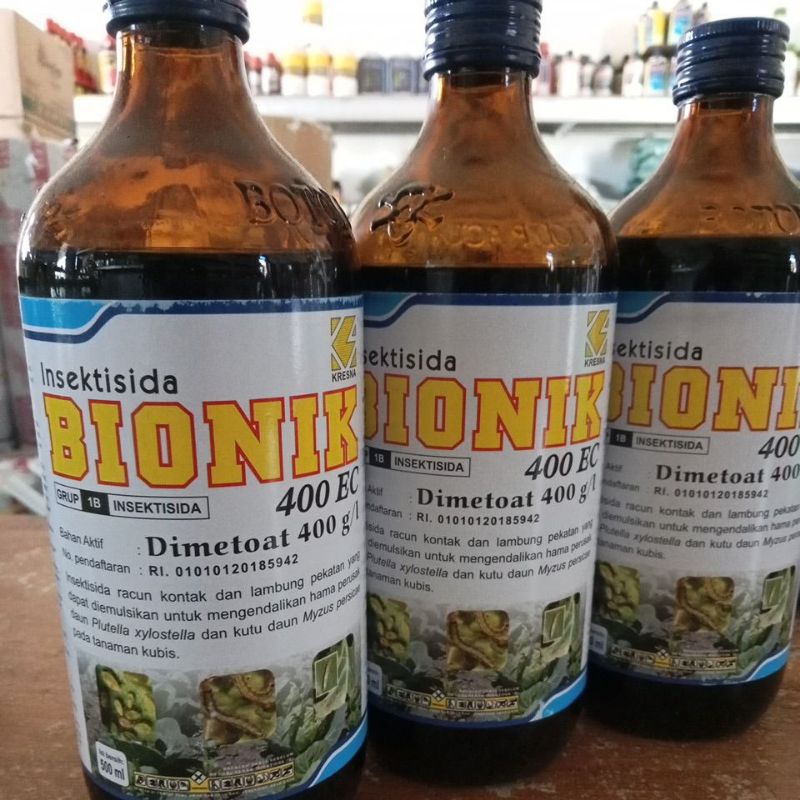 Jual Insektisida BIONIK DIMETOAT 400ec 500ml | Shopee Indonesia